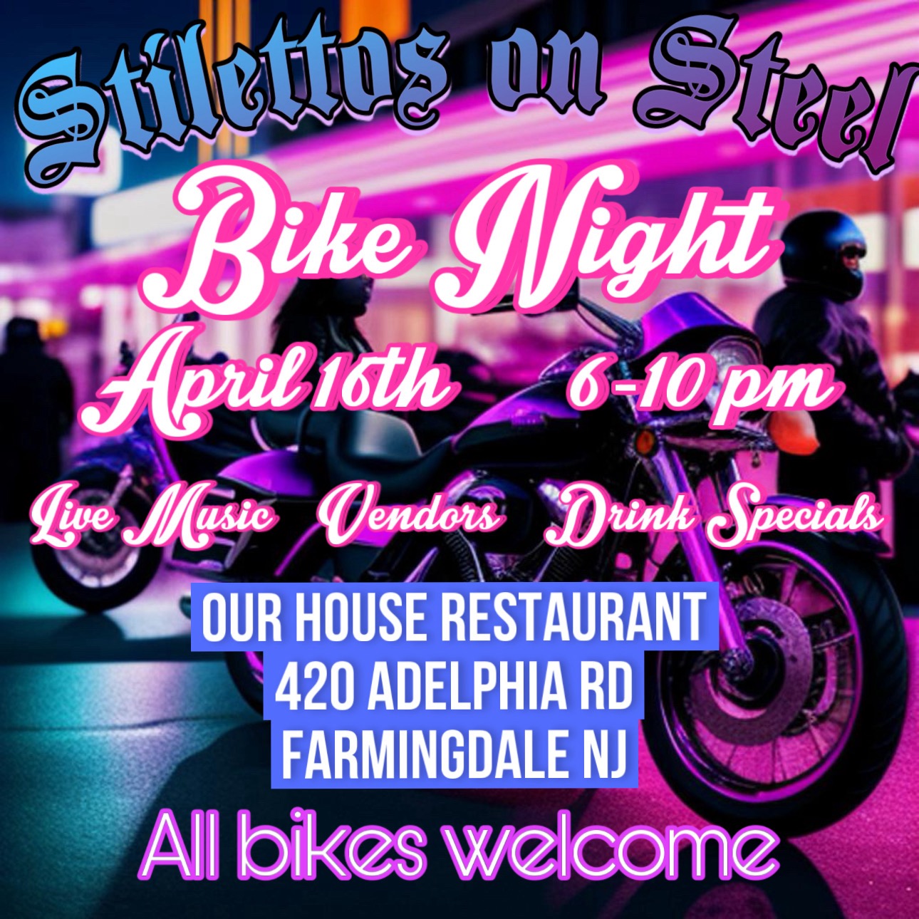 Stilettos on Steel Bike Night » Laws 4 Hogs