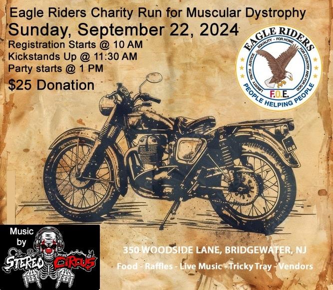 Eagles Riders Charity Run for Muscular Dystrophy » Laws 4 Hogs