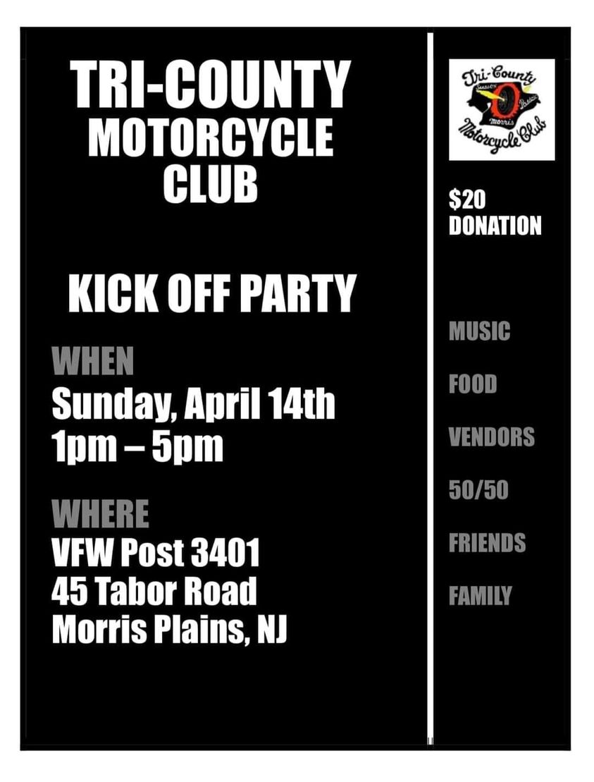 Tri-County Motorcycle Club Kick Off Party » Laws 4 Hogs